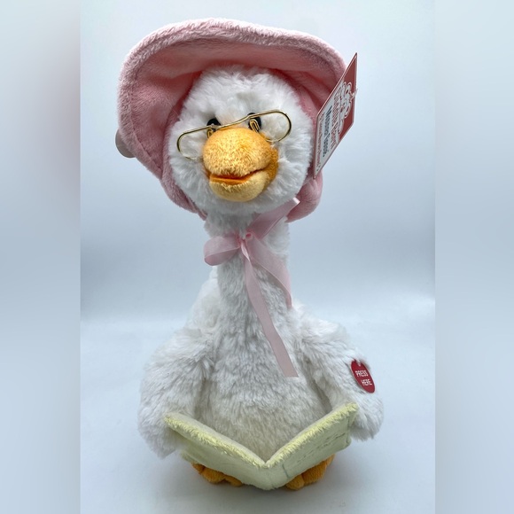 Cuddle Barn | Toys | Cuddle Barn Mother Goose Animated Stuffed Animal ...